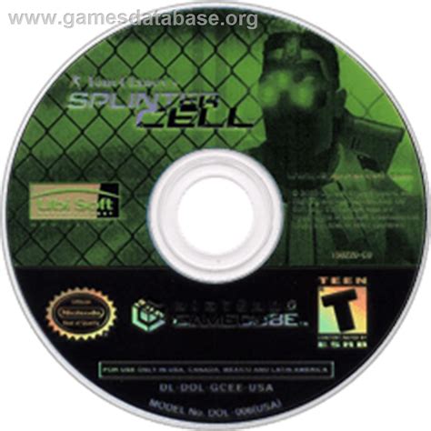 Tom Clancys Splinter Cell Double Agent Nintendo Gamecube Artwork