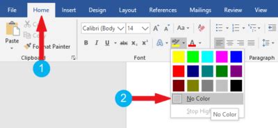 How To Remove Highlights In Word Unhighlight Software Accountant