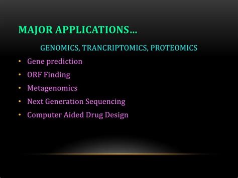 Genomics And Proteomics Bioinformatics Pdf