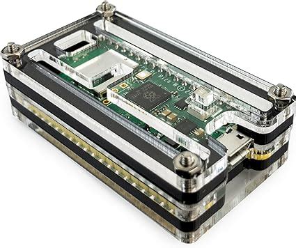 Amazon Com C Labs Zebra Pico W Case For The Raspberry Pi Pico W Pico Pico W Single