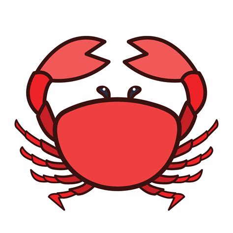 Red Crab Drawing