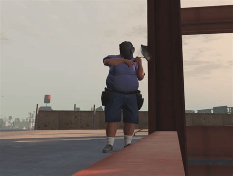 Fat Construction Worker Add On Ped Gta5