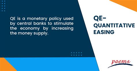 Quantitative Easing What Is It Uses Working Faq Poems