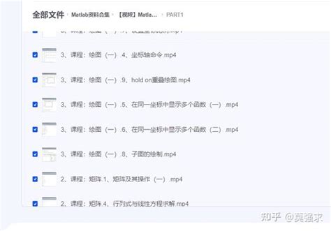 Matlab入门到精通资料合集视频 书籍 知乎
