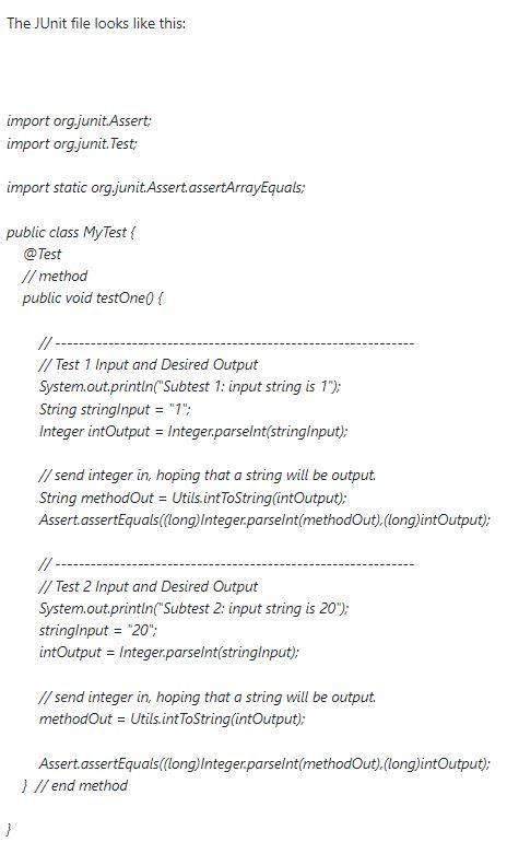 Solved An Integer Will Be Passed To Your Method Convert Chegg Com