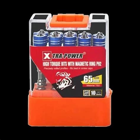 High Torque Bits With Magnetic Ring Ph2 Carbon Steel 6 Inch At ₹ 690