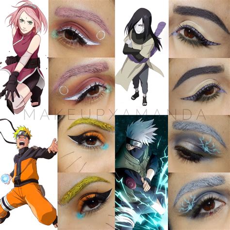 The Best Naruto Makeup Look And Pics In 2020 Anime Makeup Makeup