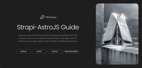 Best Practices Strapi As Astrojs Backend