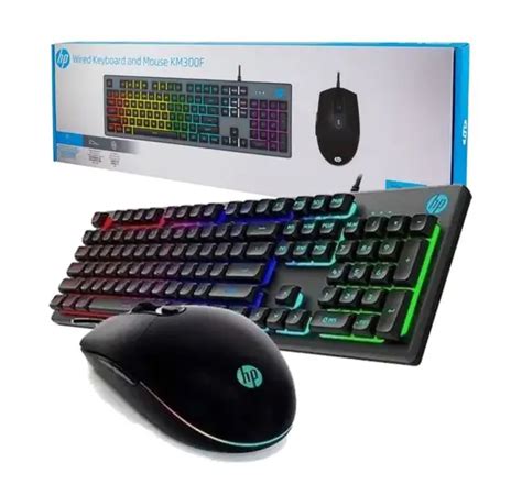 Kit Teclado Mouse Gamer Hp Km F Hp Megasystem Tienda