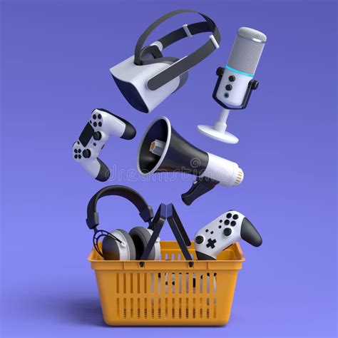 Gamer Gears Like Mouse Keyboard Joystick Headset Vr Web Camera In