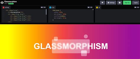 24 Awesome Css Glassmorphism Effects Webtopic