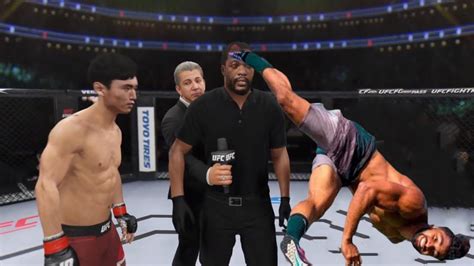 미국 전투기는 2년 동안 전투를 연습하고 최두호앞에서 자신의 힘을 과시했지만최두호에게 맞고 피를 토했습니다ufc4 Youtube