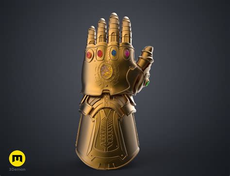 Datei 3d Der Infinity Gauntlet Tragbare Replik ♾️・design Für 3d