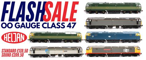 🚆 Heljan Oo Gauge Class 47 Flash Sale Rails