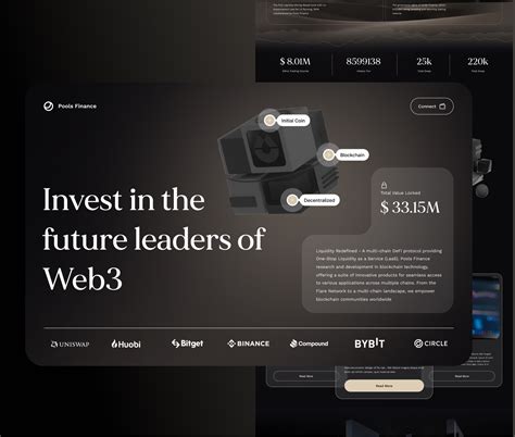 Web3 Project Landing Page Design By Fauzan Mario Pratama On Dribbble