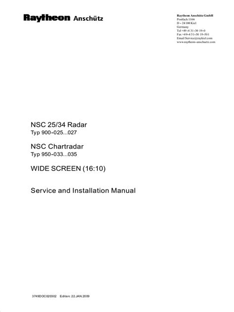 Dokumen Tips Raytheonradarnsc 25 34 Service Manual Pdf