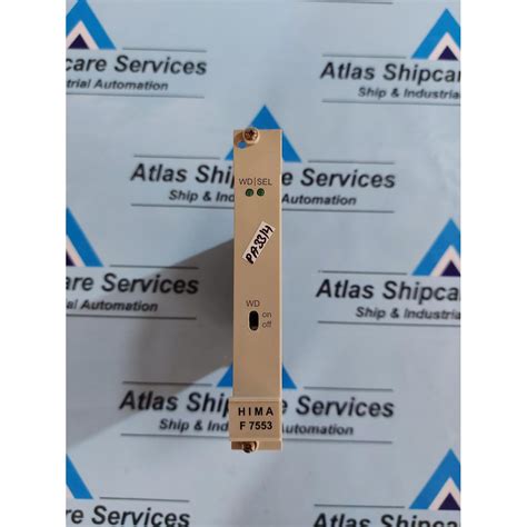 HIMA F 7553 COUPLING MODULE Atlas Shipcare Services
