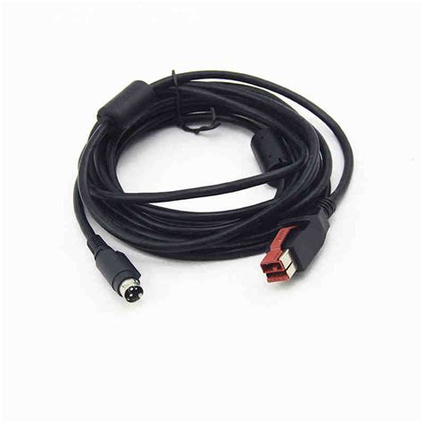 Ibm Epson Printer Power Cable 24v Powered Usb To Self Locking Din 3p