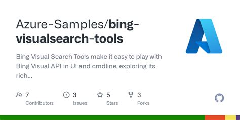 GitHub Azure Samples Bing Visualsearch Tools Bing Visual Search Tools Make It Easy To Play