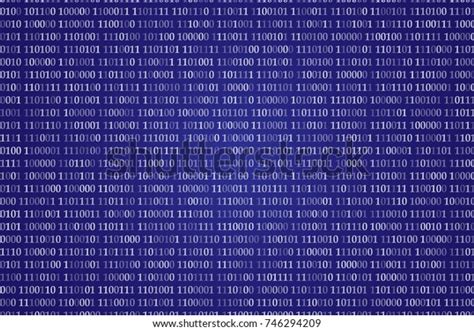 Technology Concept Hex Code Digital Background Stock Vector Royalty