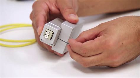 Testing Insertion Loss Of Cables Terminated With Unibody Lcs And Lc Connectors Youtube