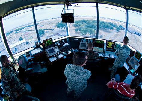 Inside Air Traffic Control Tower