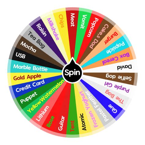 Bfdi Mini Contestants Spin The Wheel Random Picker