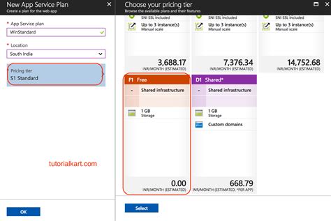 How To Create An Azure Web App Deploying Empty Web App
