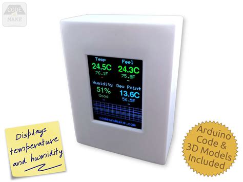 Arduino Thermometer Display Code And Make