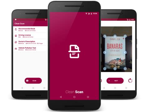 cleanscan free open source document scanner for android