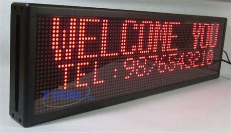 Led Scrolling Message Display Board Buy Led Scrolling Message Display Board
