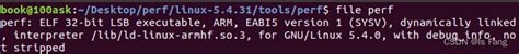 学会使用perf性能分析工具（含移植到arm linux开发板） perf移植 csdn博客