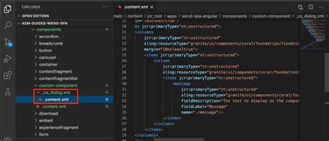 Create A Custom Component Getting Started With The Aem Spa Editor And Angular Adobe