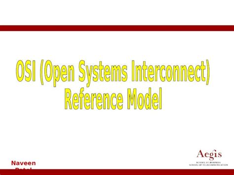 Ppt Acit Mumbai Open Systems Interconnect Dokumen Tips