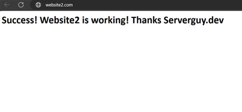 Host Multiple Websites On A Single Ubuntu Server With Nginx Server Guy