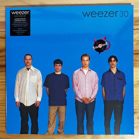 Weezer Blue Album 30th Anniversary Zoetrope Disco Devil Página