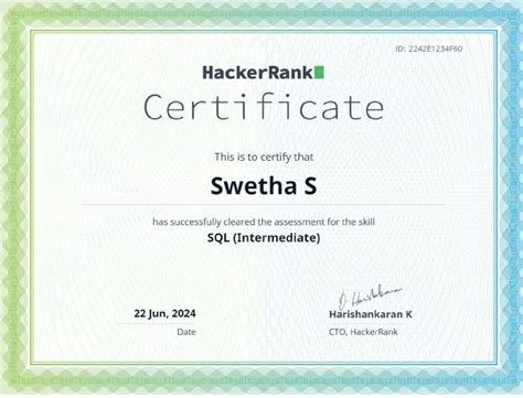 Sql Intermediate Certificate Pdf