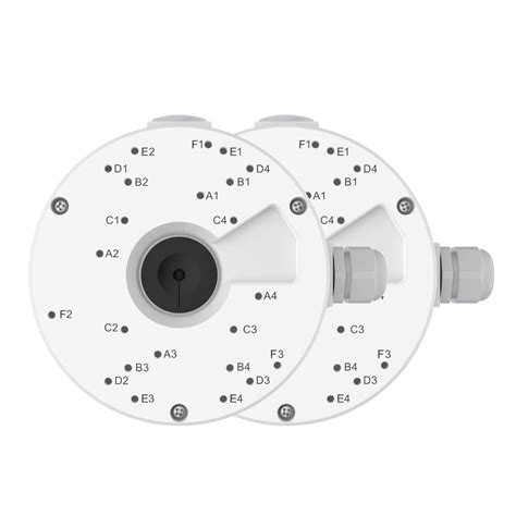 Reolink Junction Box D20 2 Pack Designed For Dome Cameras Rlc 520a Rlc 820a Rlc