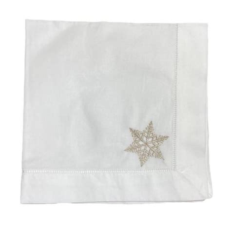 Servilletas X Cm Estrella Navidad Plateada Mode Diorvett