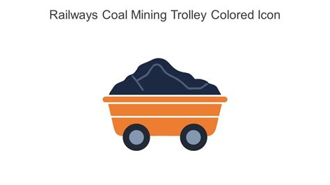 Railways Coal Mining Trolley Colored Icon In Powerpoint Pptx Png And Editable Eps Format Ppt