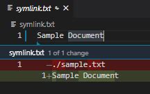 VSCode Shows Changes On Symlink File Even If Git Says No Changes Issue Microsoft