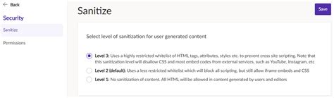 The Security Module Knowledge Base