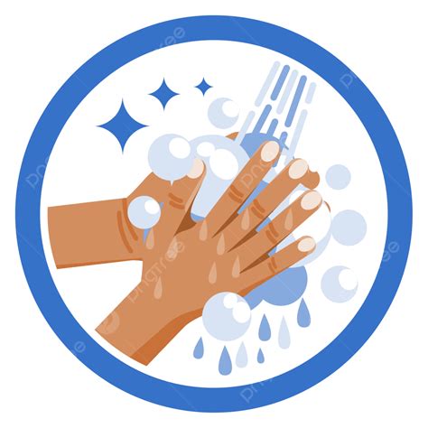 Hand Wash Symbol Vector