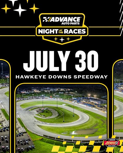 Nascar Weekly Racing Sponsored By Advance Auto Parts Wednesday Night Hawkeye Downs