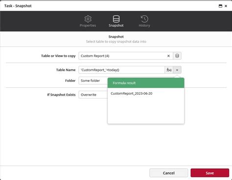 Smarter Data Processing With Snapshots Clicdata
