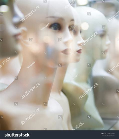 Naked Female Mannequins Shop Window Closeup Stock Photo Shutterstock
