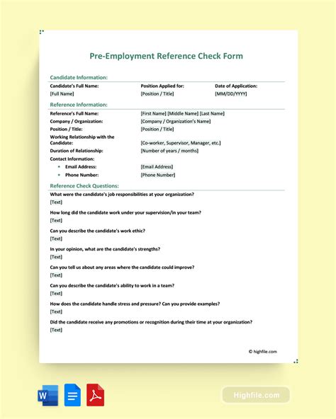 Former Employee Reference Letter For Employee Highfile
