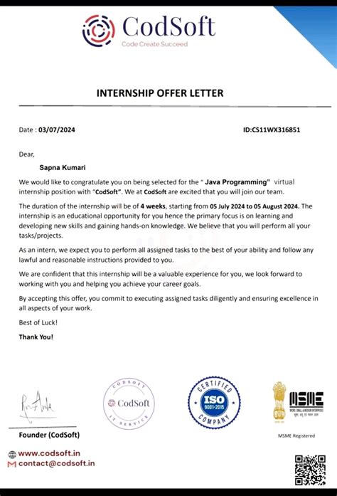 Sapna Kumari On Linkedin Codsoft Internshipopportunity Learningjourney Codsoft