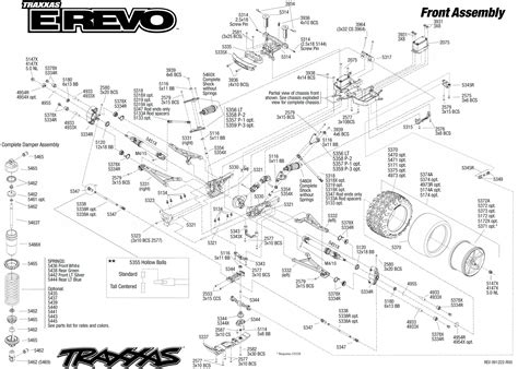 Traxxas E Revo 1 16 Parts Diagram Sportcarima