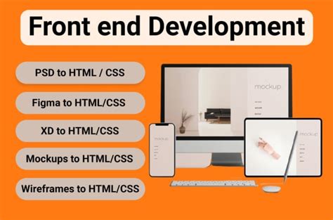 Convert Psd Xd Figma And Sketch To Html Responsive By Habibi29 Fiverr